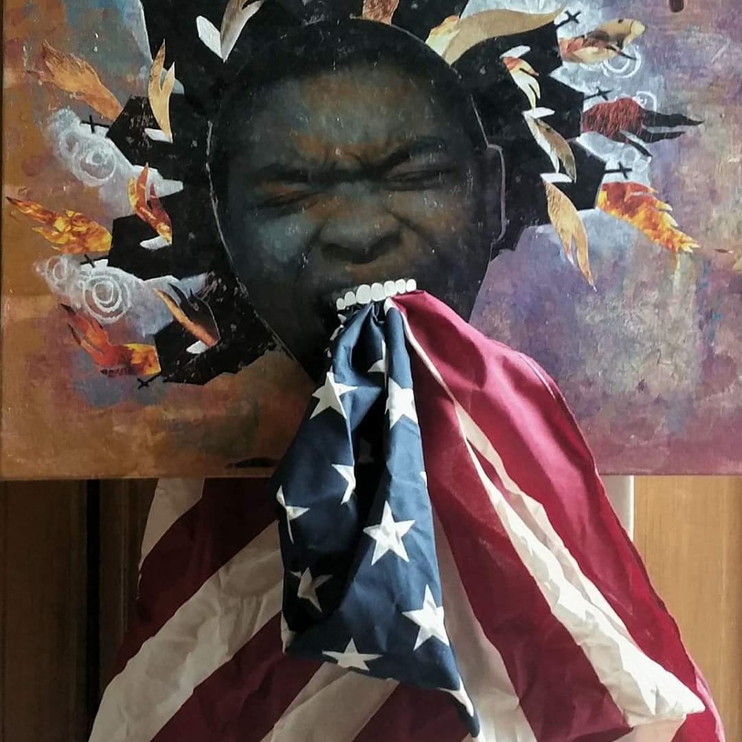 “Stars and Stripes to Corona: the artwork of Candace Hunter” by Margo ...